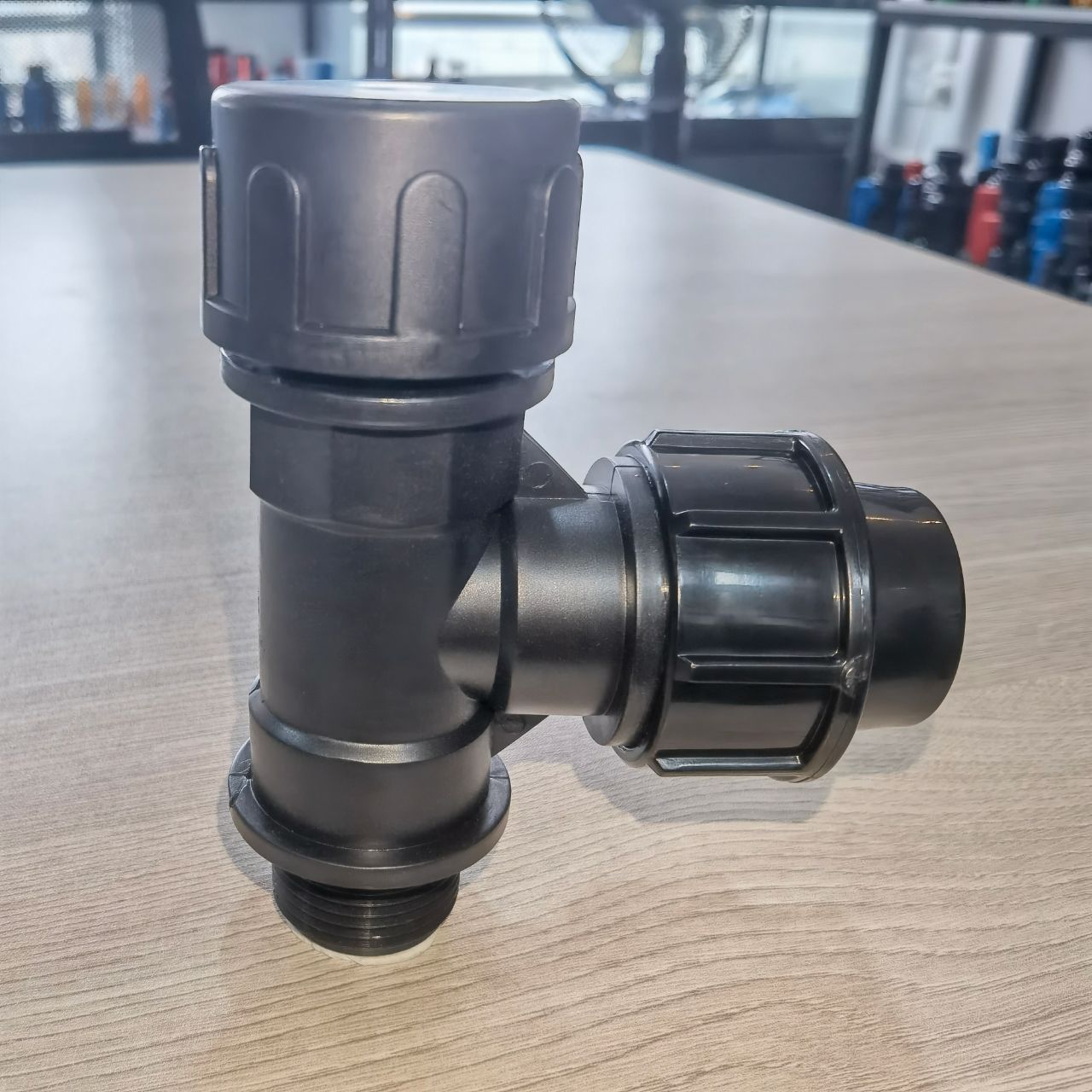 China Pntek PP Compression Fittings PN16 Water Knockout Tra factory and ...