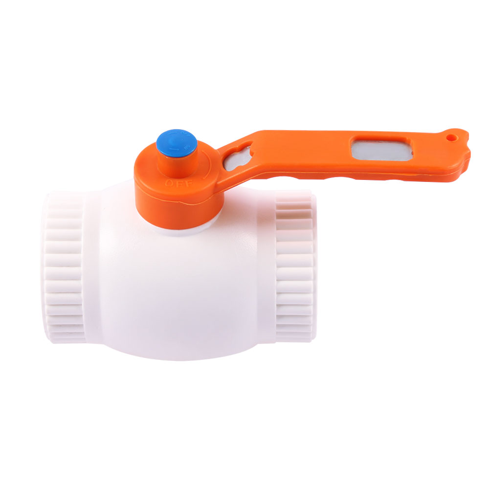 China White color ppr ball valve factory and manufacturers | Pntek