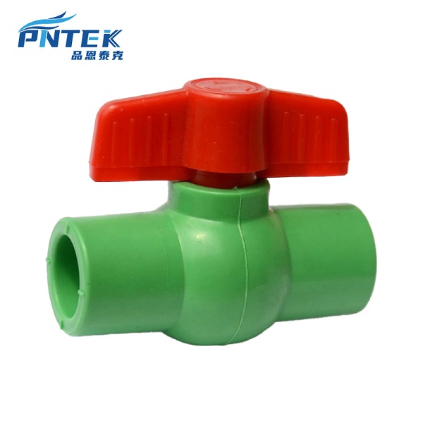 PNTEK All-plastic PPR Green Ball Valve with Butterfly Handle 20 25 32 ...