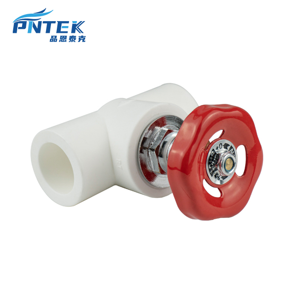 China PNTEK PPR Heavy Stop Valve White Color PPR Stop Valve factory and ...