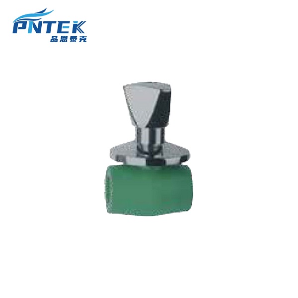 China PNTEK Luxury PPR Green Triangle Concealed Valve 20 25 32mm PPR ...