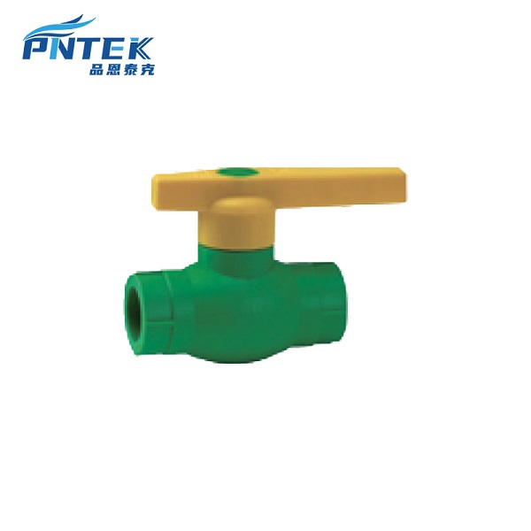 PNTEK PPR Green Ball Valve with Long Square Handle Socket | Pntek